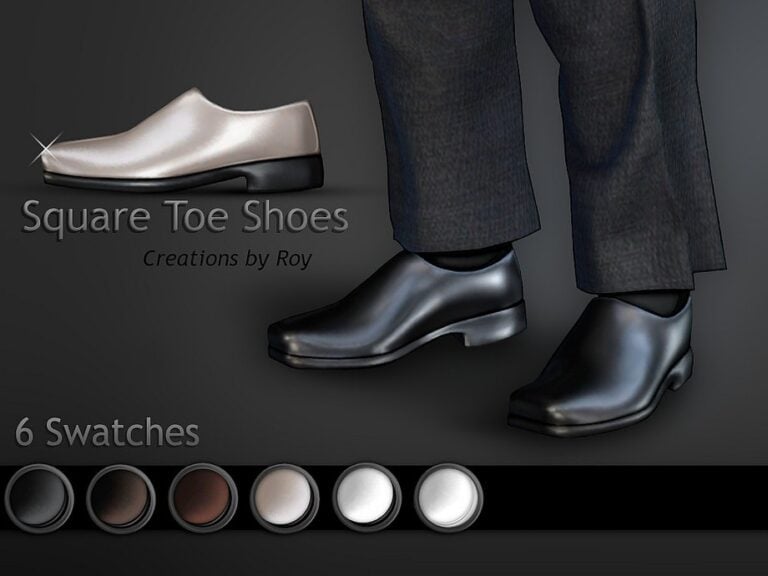 40+ Sims 4 Male Shoes CC to Transform Your Sim Into A Stylish Fashionista