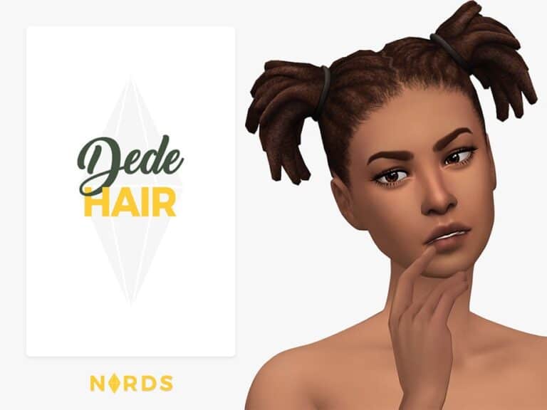 38+ Best Sims 4 Dreadlocks CC for Unique Hairstyles in Your Game