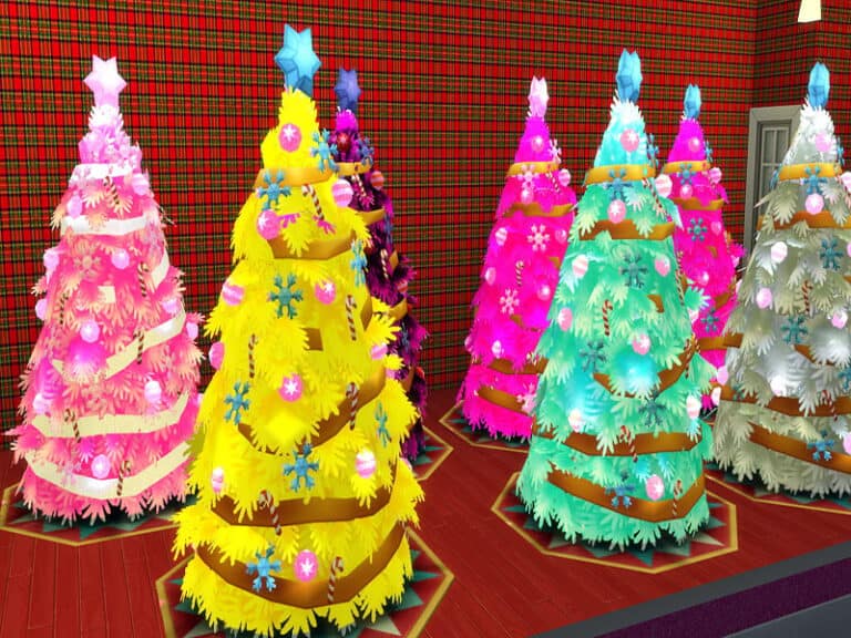 Festive Sims 4 Christmas Tree CC Finds