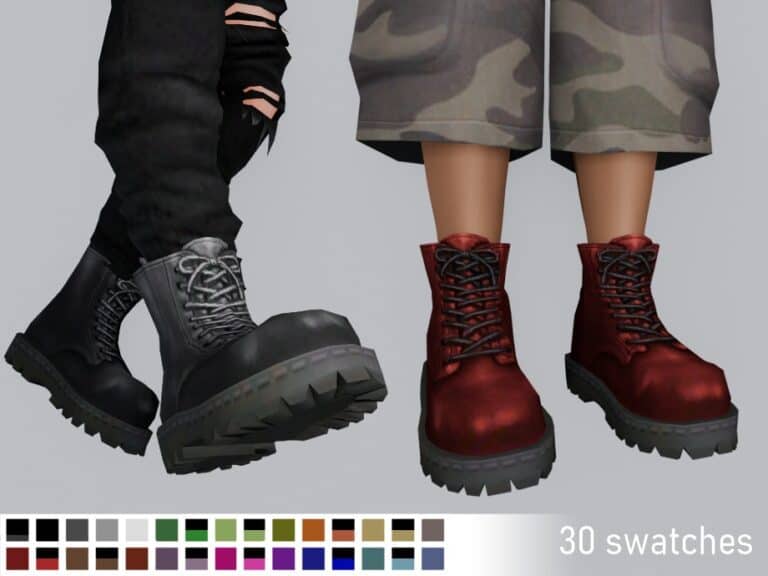 40+ Sims 4 Male Shoes CC to Transform Your Sim Into A Stylish Fashionista