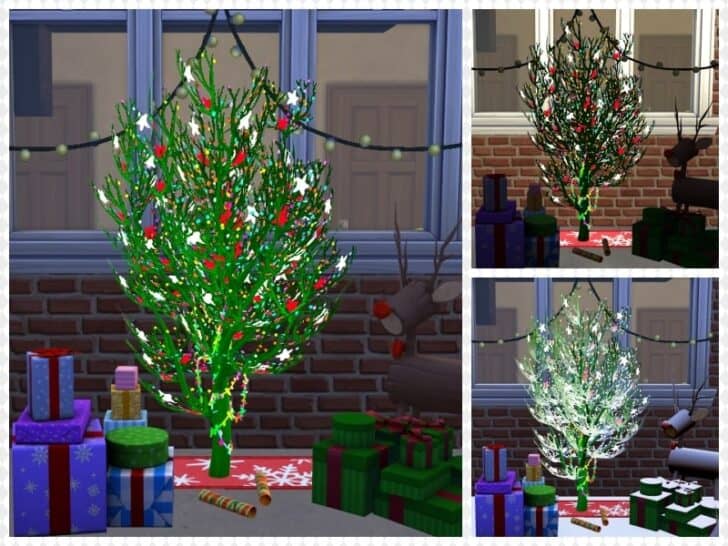 Festive Sims 4 Christmas Tree CC Finds
