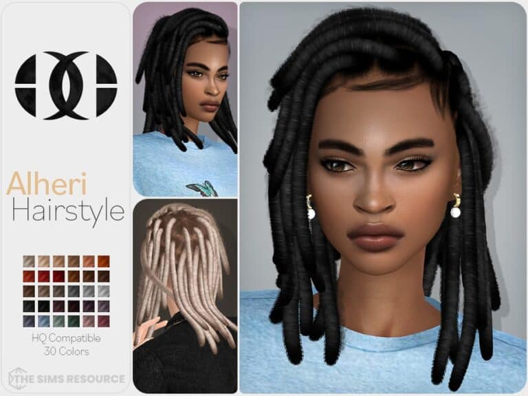 38+ Best Sims 4 Dreadlocks CC for Unique Hairstyles in Your Game