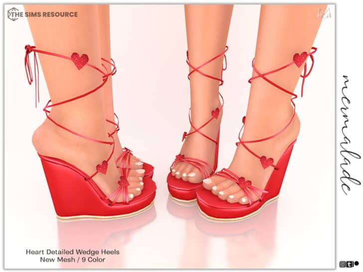 40+ Best Sims 4 Heels CC: Strappy, Stilleto, Platform, Wedges, And More