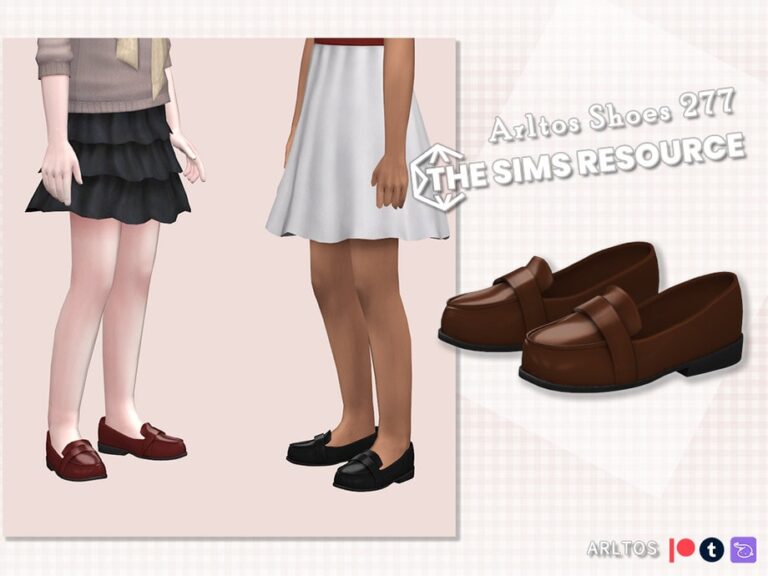 48+ Best Sims 4 Kids Shoes CC for Stylish Little Sims