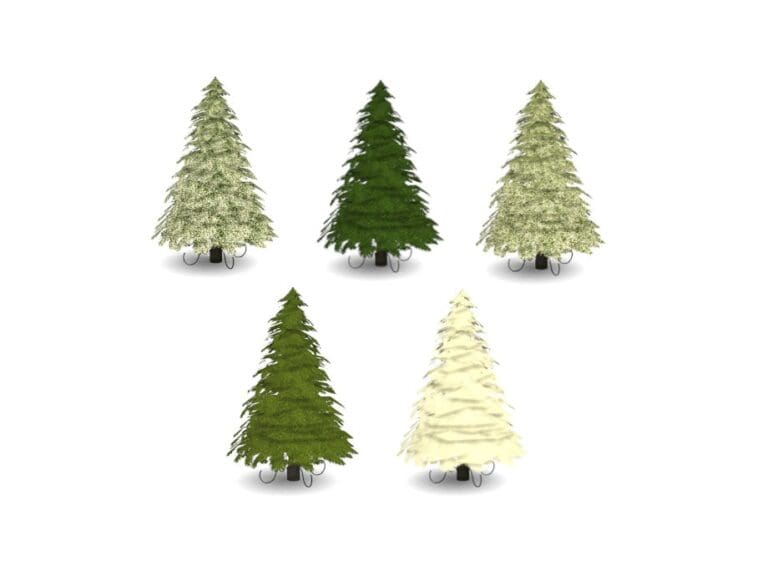 Festive Sims 4 Christmas Tree CC Finds