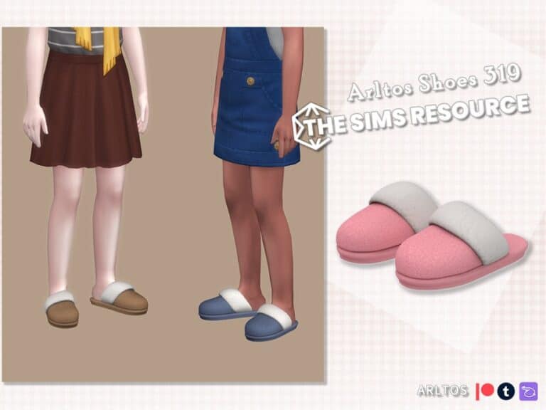 48+ Best Sims 4 Kids Shoes CC for Stylish Little Sims