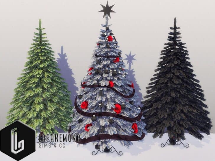 Festive Sims 4 Christmas Tree CC Finds