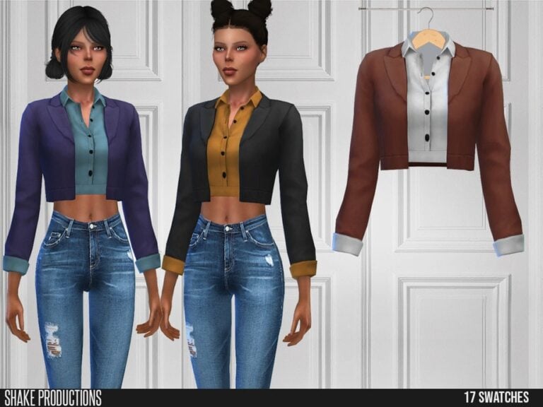40+ Best Sims 4 Jacket CC to Keep Your Sim Warm and Stylish
