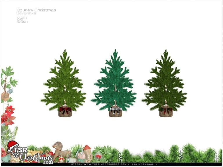37+ Festive Sims 4 Christmas Tree CC Finds to Brighten Your Winter Holiday!