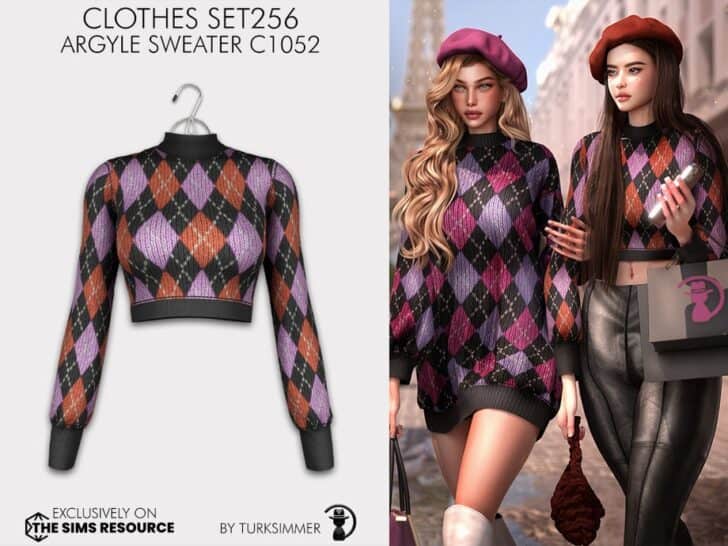 39+ Best Sims 4 Sweater CC for A Cozy and Stylish Game Experience!