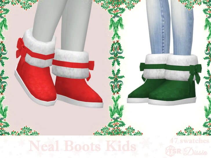 48+ Best Sims 4 Kids Shoes CC for Stylish Little Sims