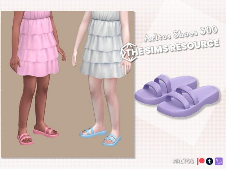 48+ Best Sims 4 Kids Shoes CC for Stylish Little Sims
