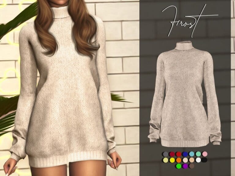 39+ Best Sims 4 Sweater CC for A Cozy and Stylish Game Experience!