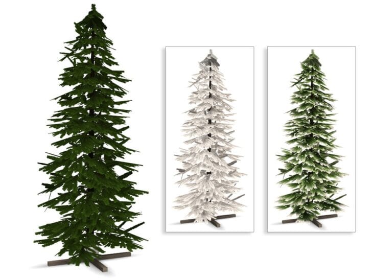 Festive Sims 4 Christmas Tree CC Finds