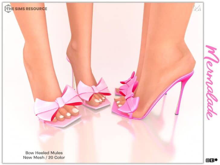 40+ Best Sims 4 Heels CC: Strappy, Stilleto, Platform, Wedges, And More