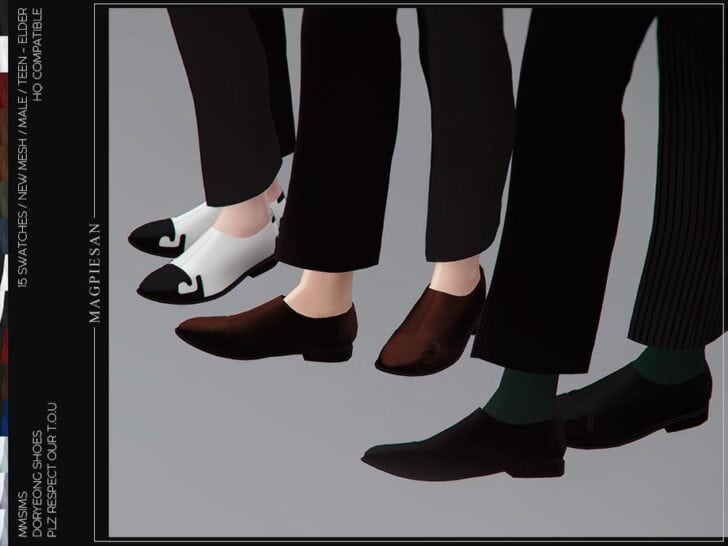 40+ Sims 4 Male Shoes CC to Transform Your Sim Into A Stylish Fashionista