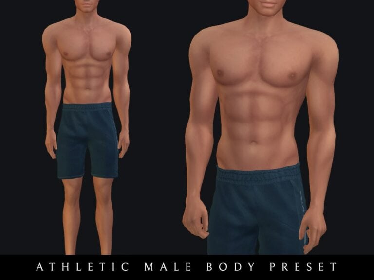 32+ Best Sims 4 Male Body Presets CC for Unique and Realistic Physiques