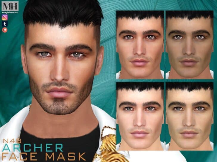 30+ Best Sims 4 Male Skin Details CC for Realistic Character Customization