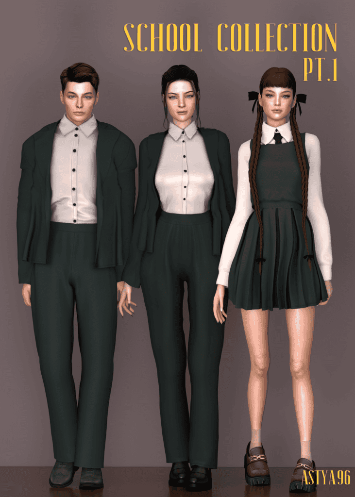 30 Best Sims 4 School Uniforms cc You Need To Ace The Academic Look