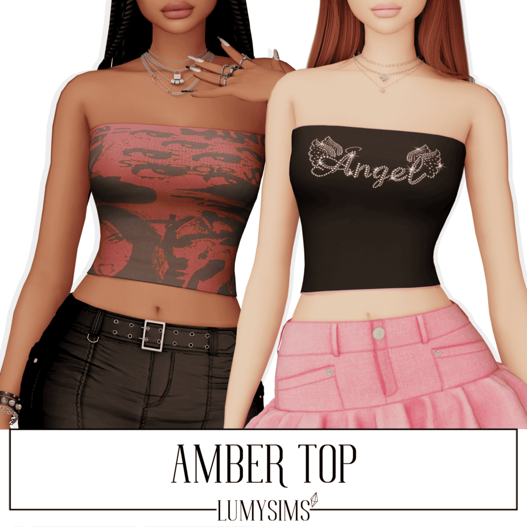 32+ Best Sims 4 Tops CC: Crop, Blouse, T-shirt, Off-shoulder, and More