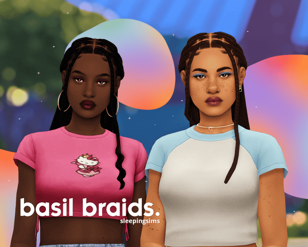 Top 27+ Sims 4 Braids CC: Boho, Knotless, Jumbo, Box Braids, And More