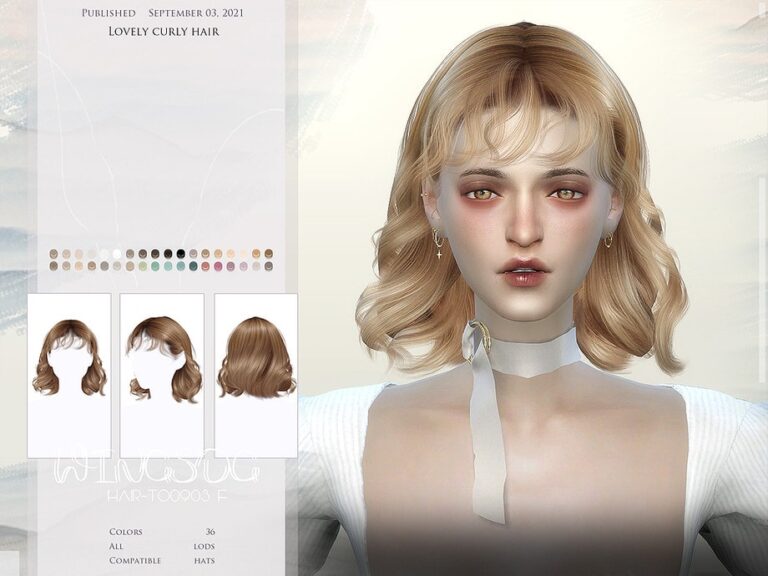 36+ Best Sims 4 Alpha Hair CC for Ultimate Realism in Your Game