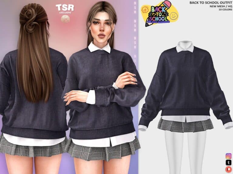 30 Best Sims 4 School Uniforms cc You Need To Ace The Academic Look