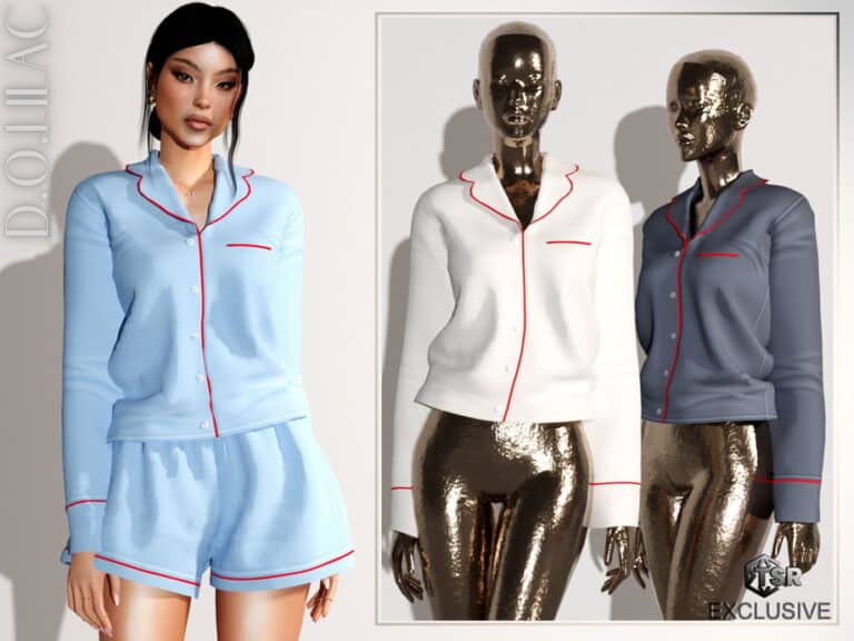 30+ Best Sims 4 Pajamas CC For Cozy, Stylish, And Fun Sleepwear
