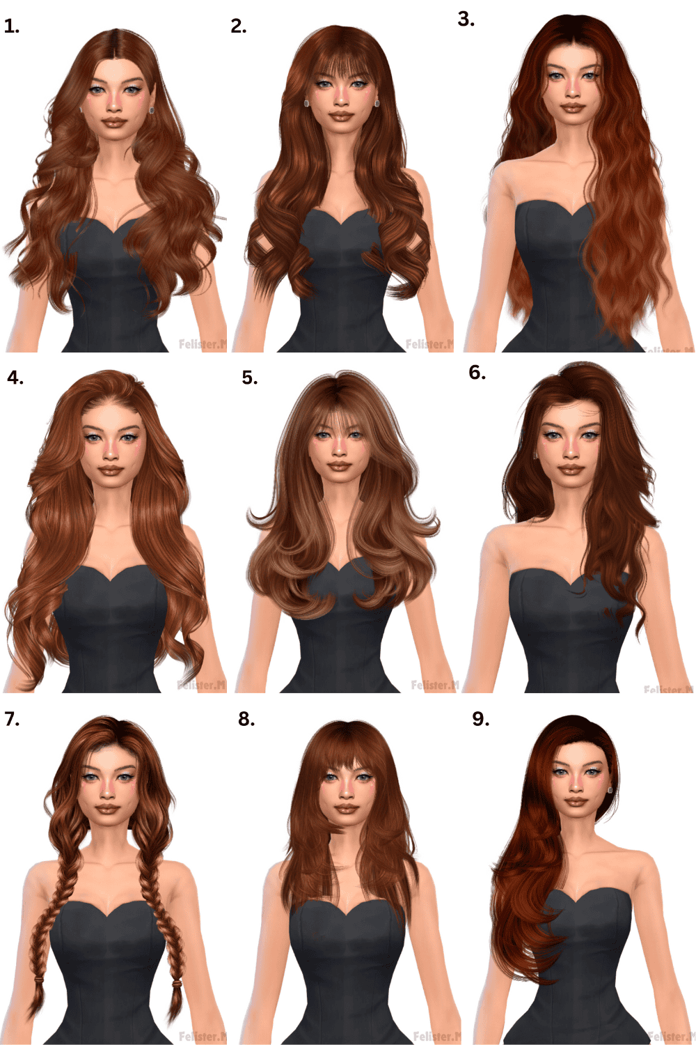 Sims 4 Alpha Hair Lookbook - Must Have Mods