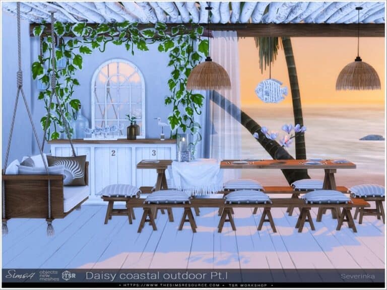 23+ Best Sims 4 Outdoor Furniture CC To Transform Your Backyard And Patio