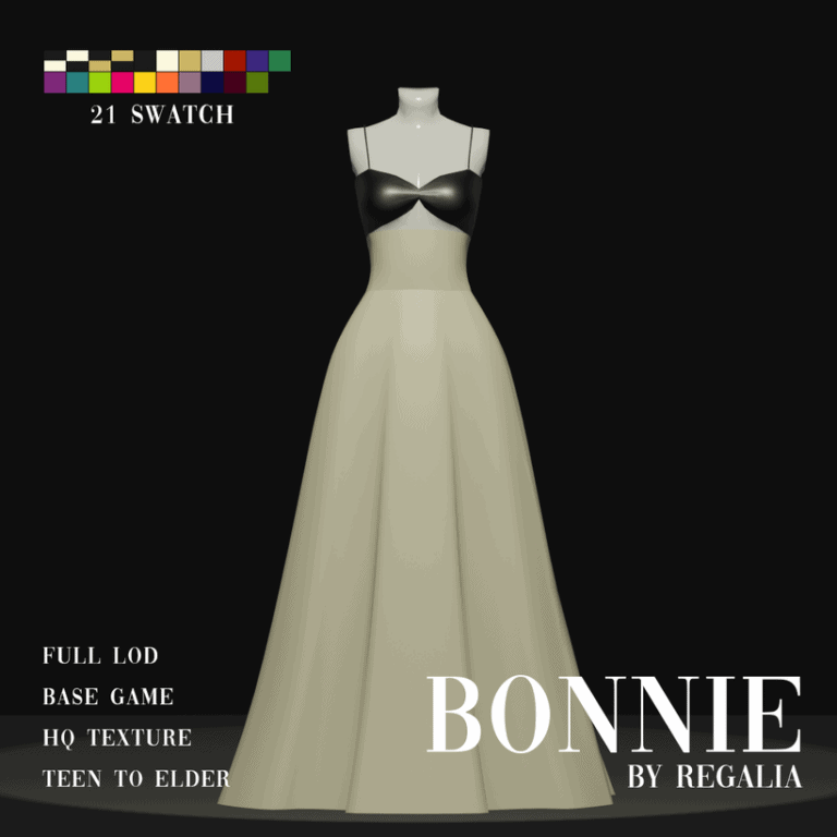 Top 24+ Sims 4 Gown CC for Stunning Formal Looks in Your Game