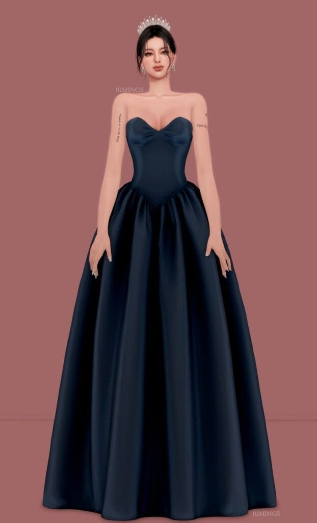 Top 24+ Sims 4 Gown CC for Stunning Formal Looks in Your Game