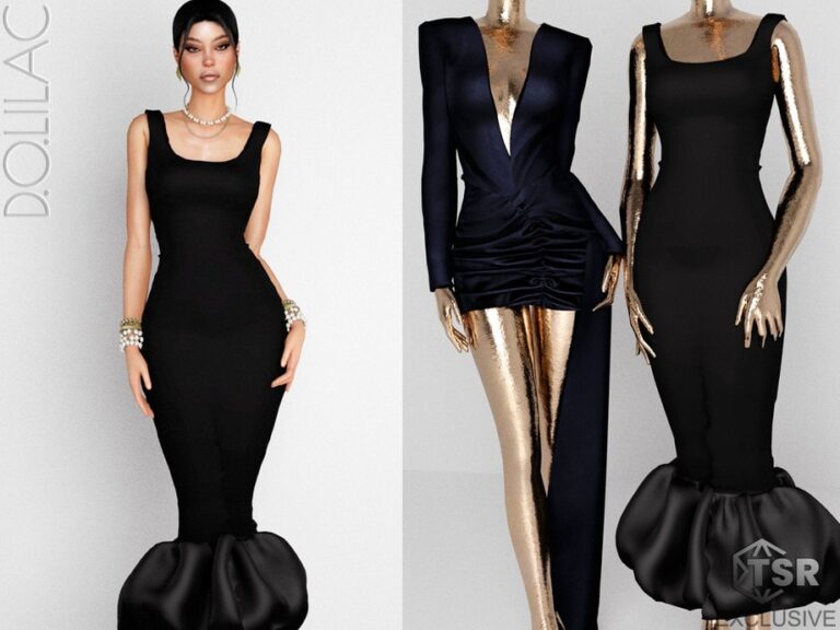 36+ Best Sims 4 Dress CC for Creating Feminine, Delicate, and Stunning ...