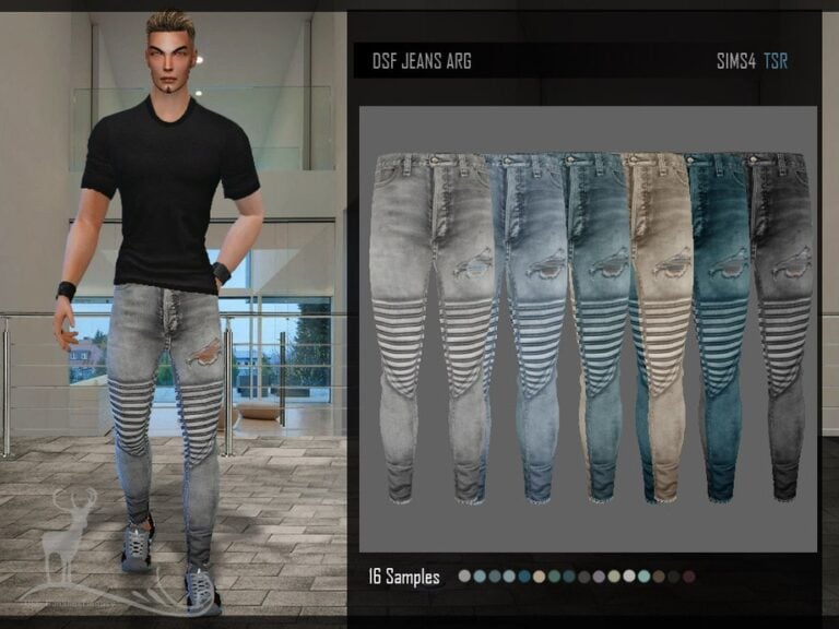 28+ Best Sims 4 Male Jeans CC For Trendy And Realistic Styles