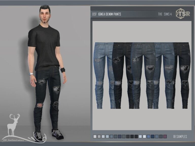 28+ Best Sims 4 Male Jeans CC For Trendy And Realistic Styles