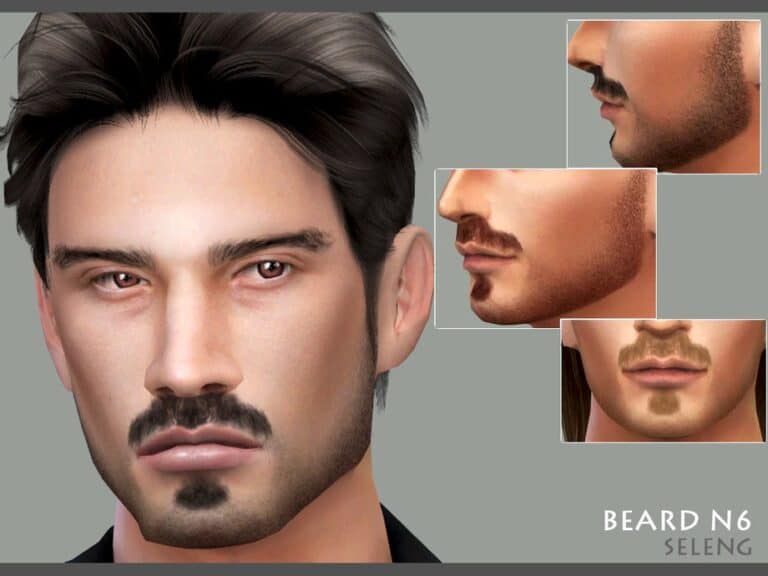 34+ Best Sims 4 Facial Hair CC for Realistic Beards and Mustaches