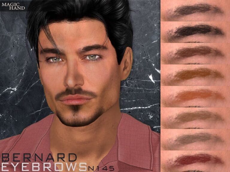 29+ Best Sims 4 Male Eyebrows CC For The Perfect Masculine Look
