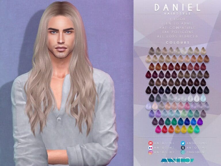 30+ Best Sims 4 Male Long Hair CC: Best Custom Styles to Download Now