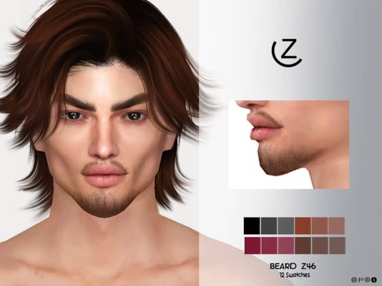 34+ Best Sims 4 Facial Hair CC for Realistic Beards and Mustaches