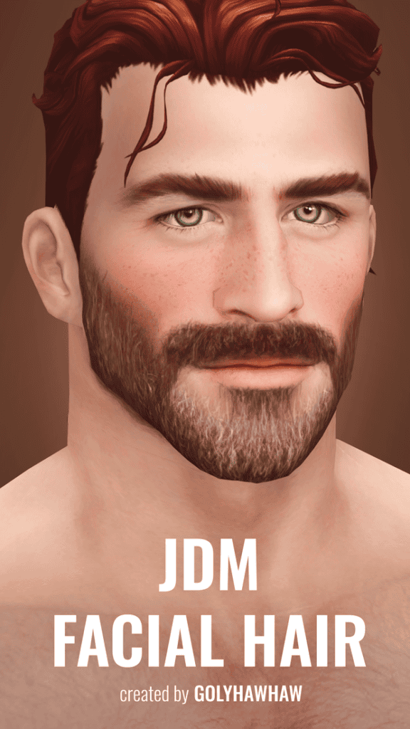 34+ Best Sims 4 Facial Hair CC for Realistic Beards and Mustaches