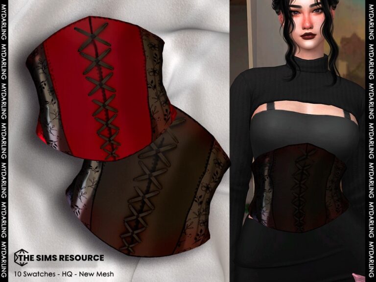 22+ Best Sims 4 Corset CC for A Snatched Waist