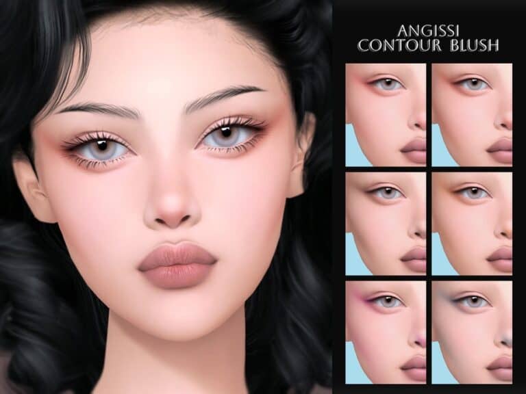 27+ Best Sims 4 Contour CC for Flawless Sim Makeup