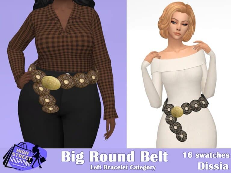 31+ Best Sims 4 Belt CC Accessories