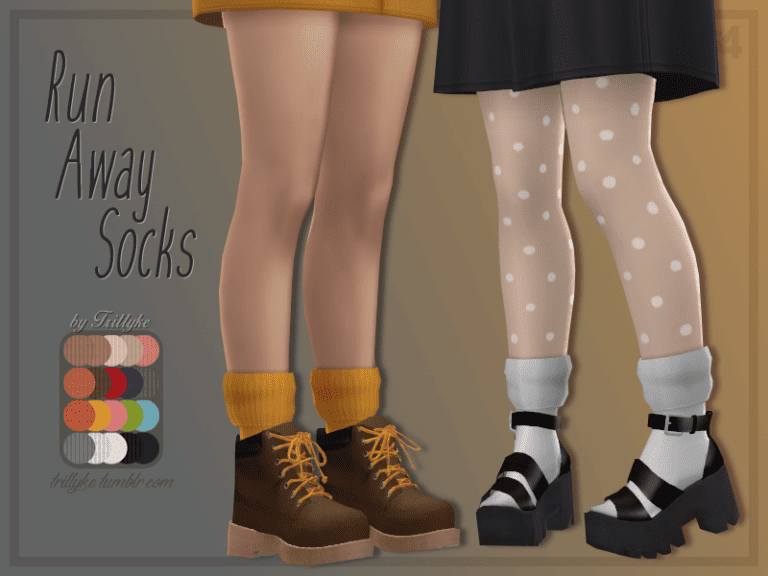 28+ Best Sims 4 Socks CC To Enhance Your Sim's Style