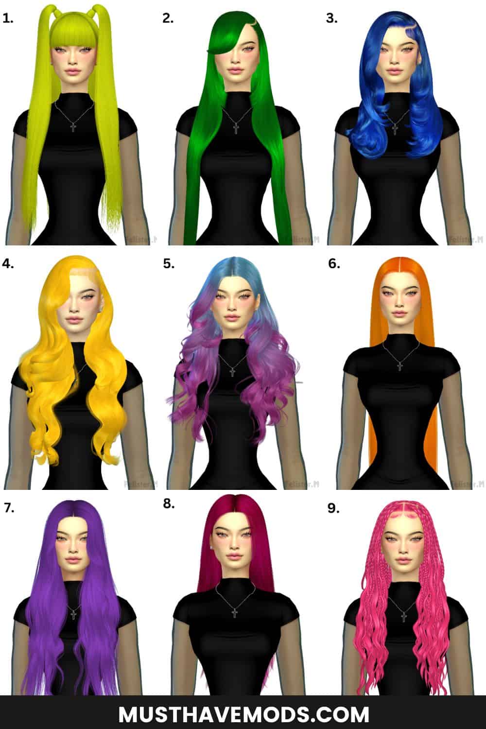 Sims 4 Lace Front CC - Must Have Mods