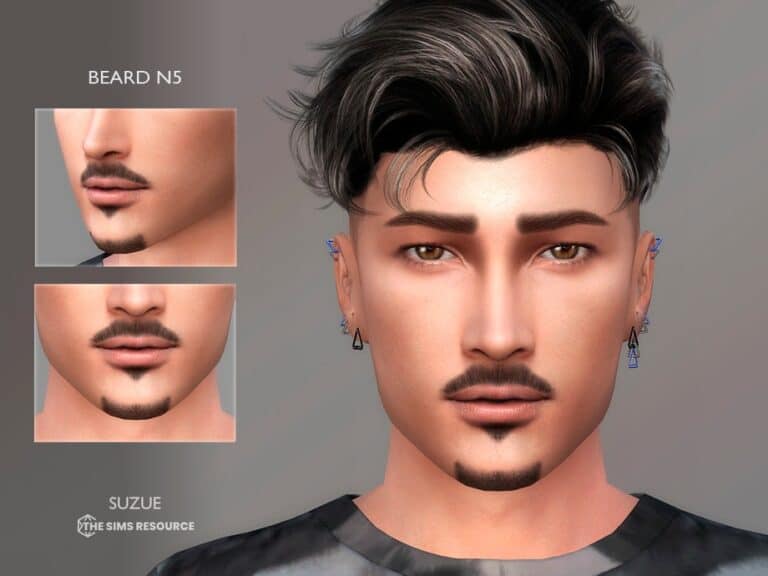 34+ Best Sims 4 Facial Hair CC for Realistic Beards and Mustaches