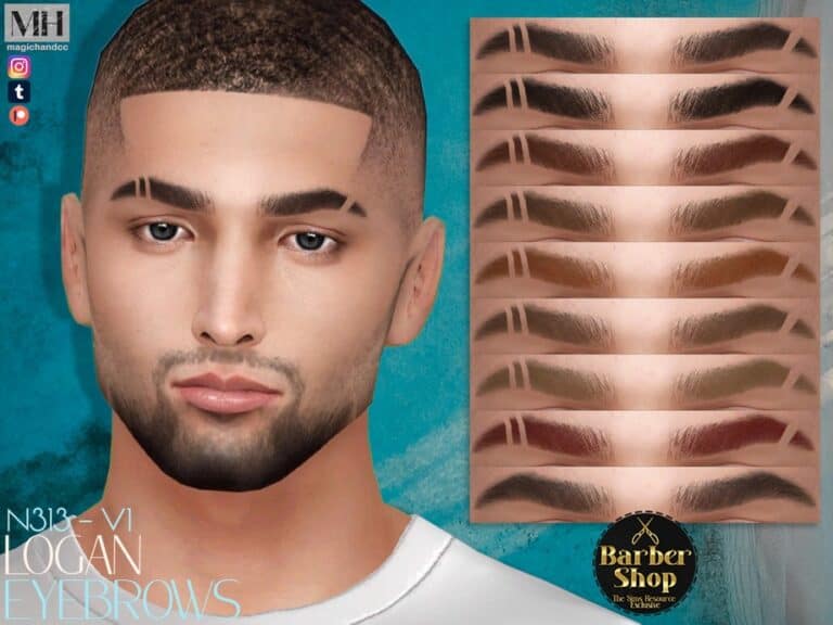 29+ Best Sims 4 Male Eyebrows CC For The Perfect Masculine Look