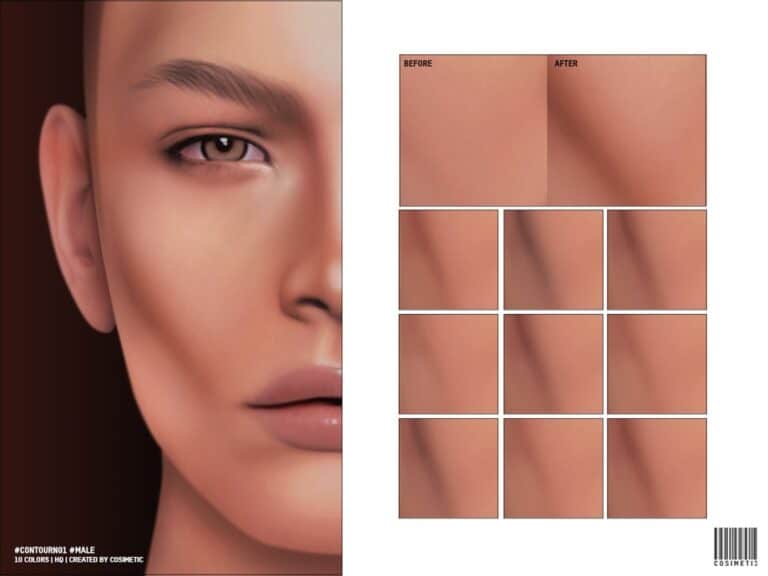 27+ Best Sims 4 Contour CC for Flawless Sim Makeup