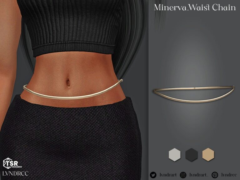 31+ Best Sims 4 Belt CC Accessories