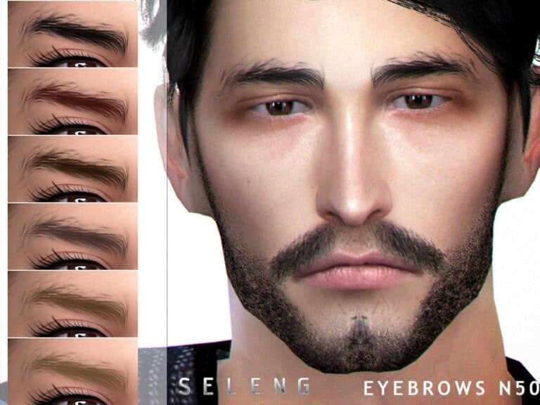 29+ Best Sims 4 Male Eyebrows CC For The Perfect Masculine Look